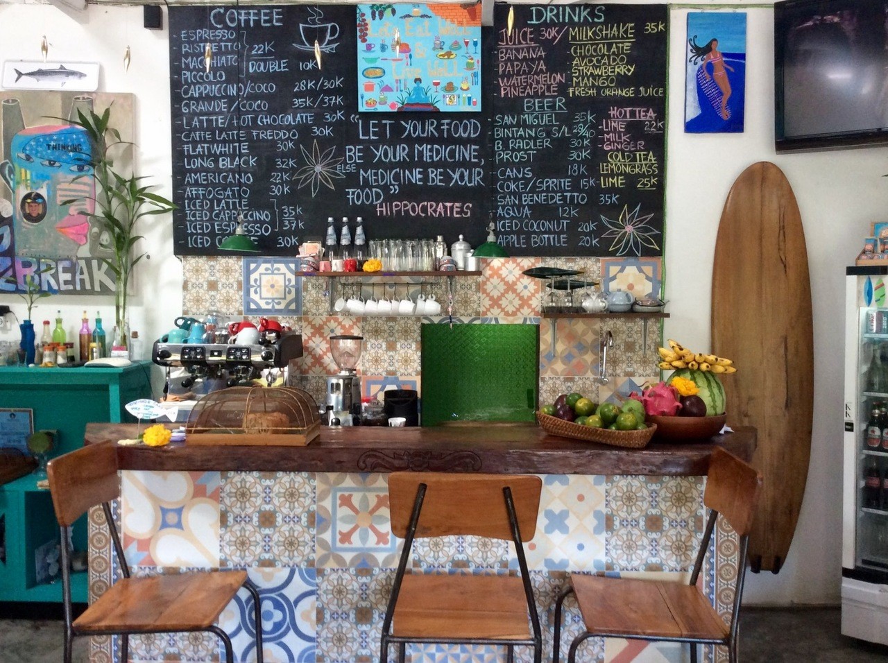 Secret Cafe, Ресторан на Бали