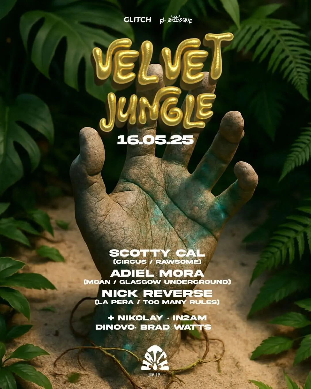 VELVET JUNGLE в Hatch Uluwatu на Бали - описание, фото, отзывы