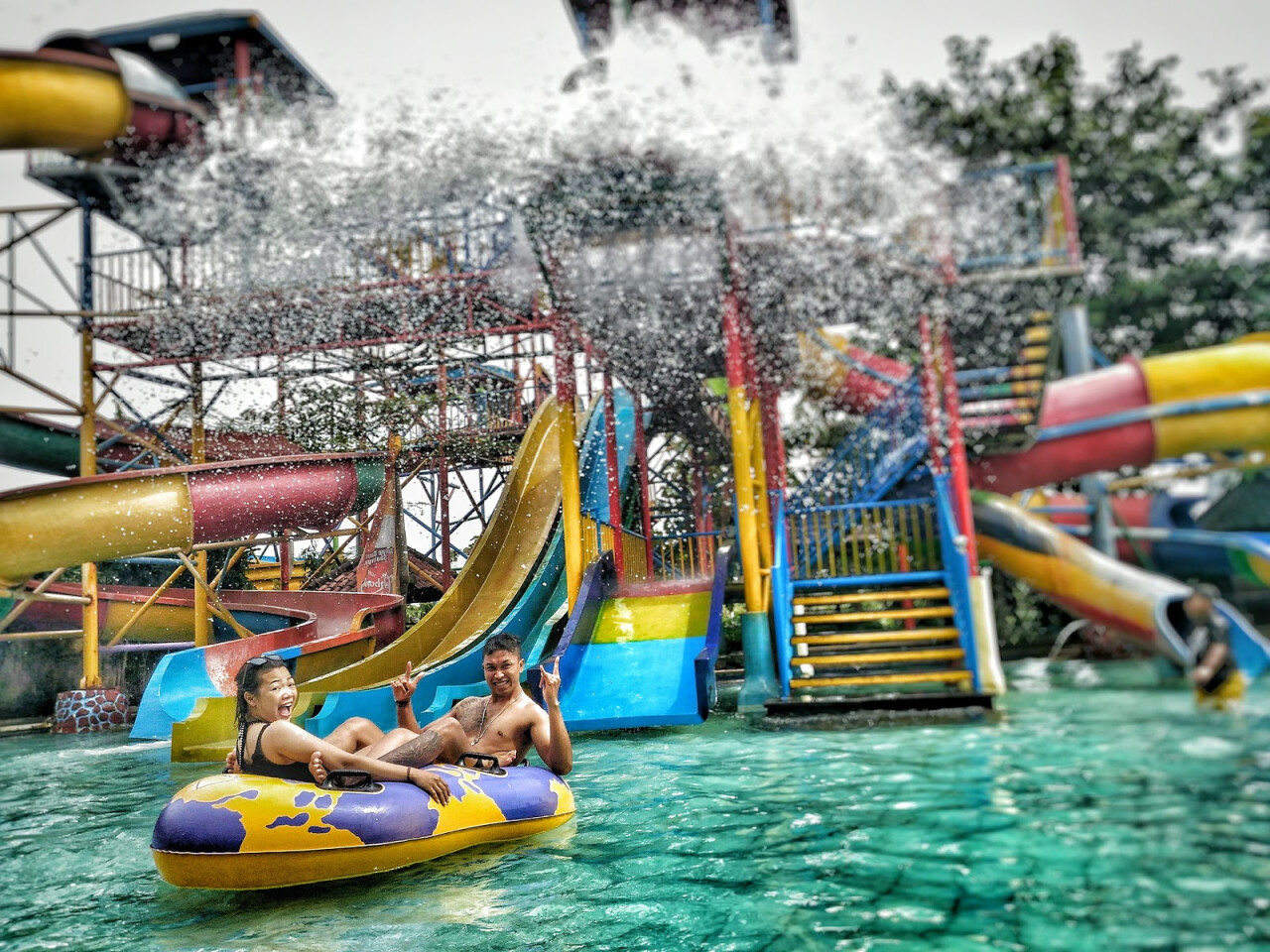 Nirmala Waterpark Аквапарк Нирмала, Бассейн на Бали